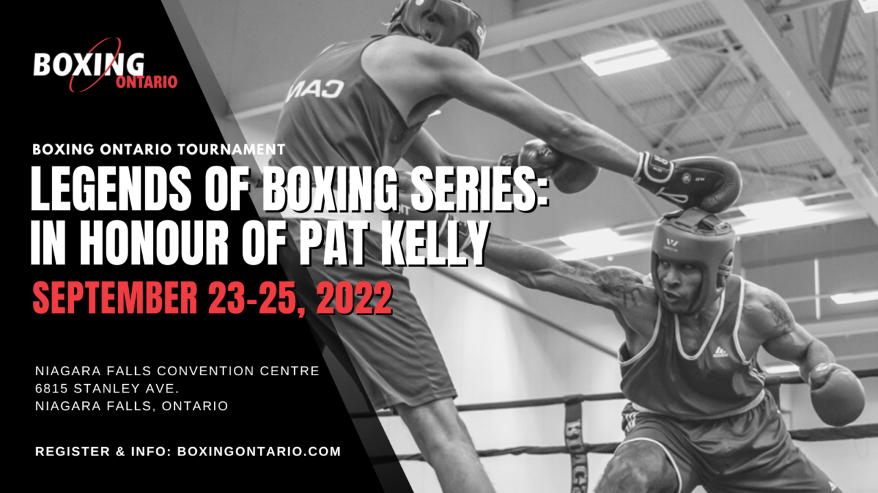 [TOURNAMENT] Legends of Boxing Series: In Honour of Pat Kelly | Boxing ...