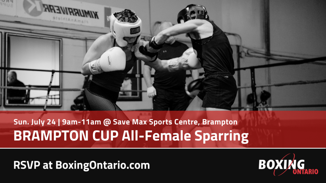 [BRAMPTON CUP] All Female-Sparring | Boxing Ontario