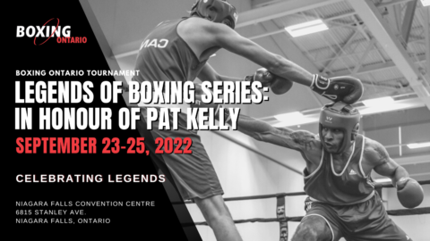 [CELEBRATING LEGENDS] Legends of Boxing Series: In Honour of Pat Kelly ...