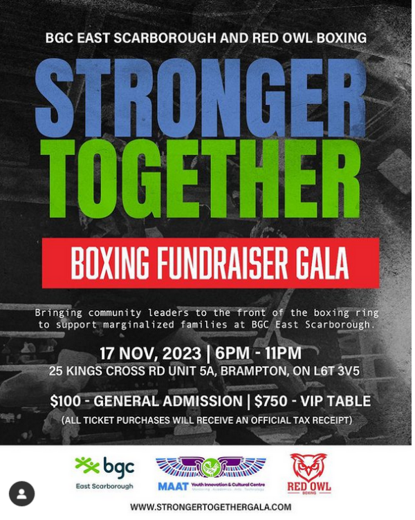 CHARITY BOXING MATCH | Stronger Together: Boxing Fundraising Gala ...