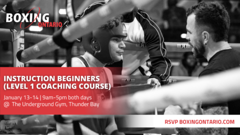 COACHING COURSE | Instruction Beginners (Level 1) – Thunder Bay ...