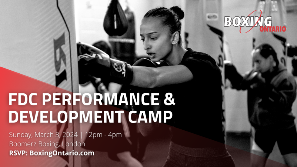 FDC | All-Female Performance & Development Camp – London | Boxing Ontario