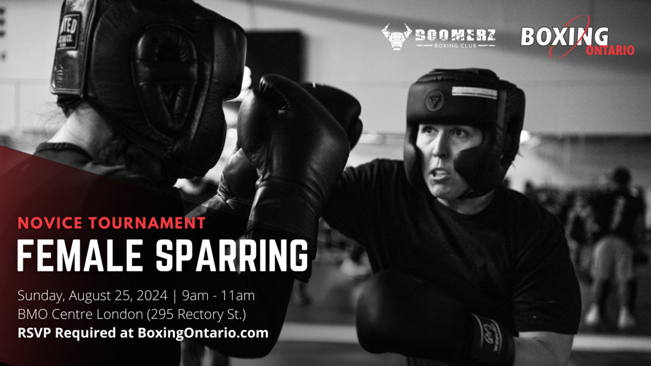 FEMALE SPARRING | 2024 Boxing Ontario x Boomerz Boxing Novice ...