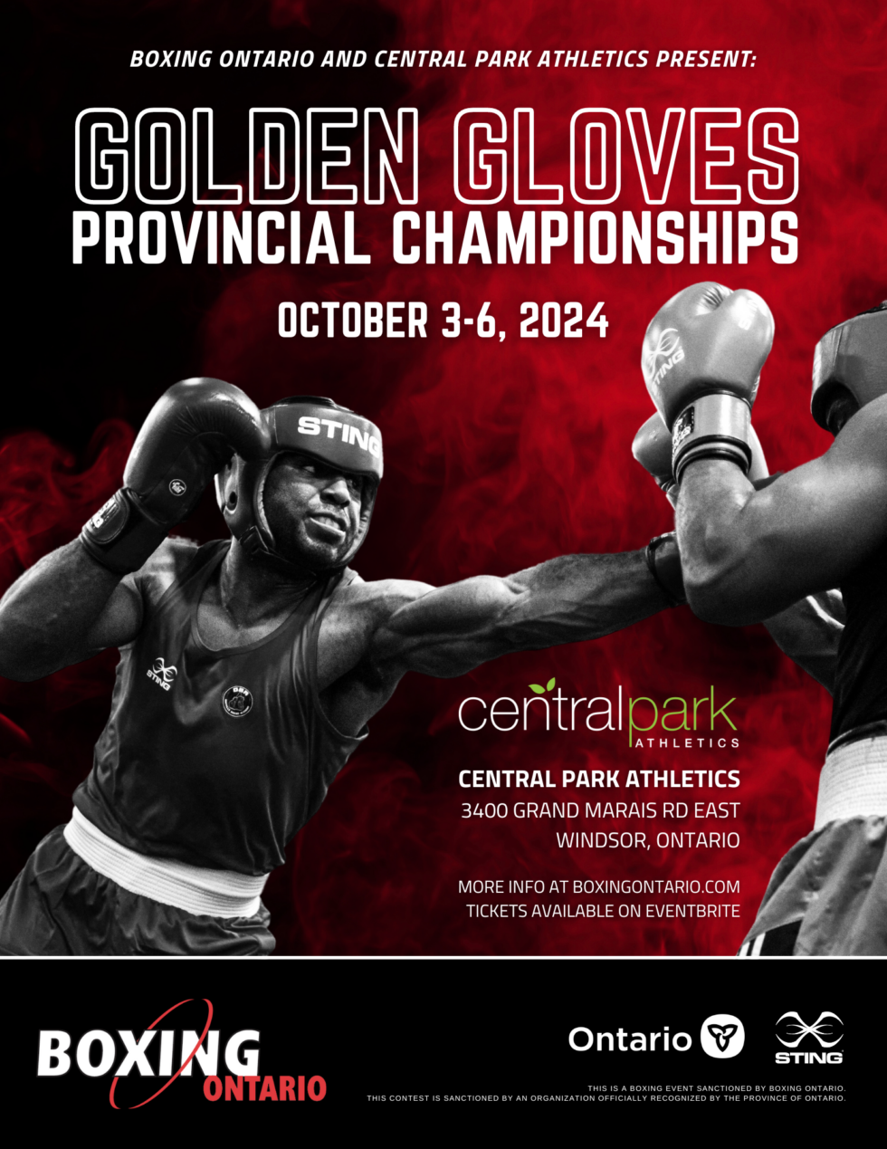 Boxing Ontario Golden Gloves Provincial Championships 2024 | Boxing Ontario